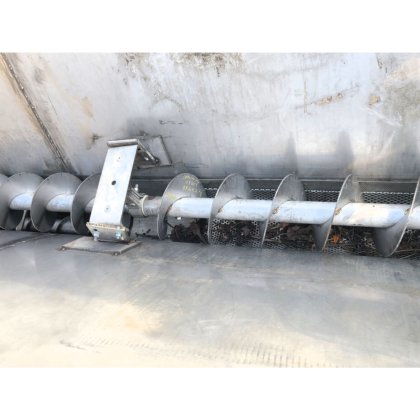 Lump breaker Dewatering Screw Settling Solid Liquid Separation Tank in ...
