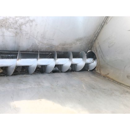 Lump breaker Dewatering Screw Settling Solid Liquid Separation Tank in ...