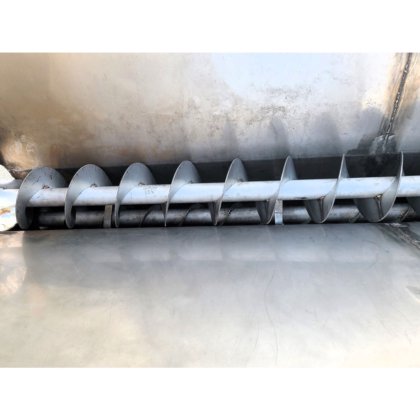 Lump breaker Dewatering Screw Settling Solid Liquid Separation Tank in ...
