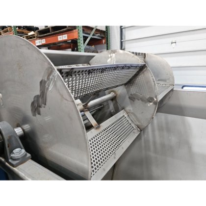 Lump breaker Dewatering Screw Settling Solid Liquid Separation Tank in ...