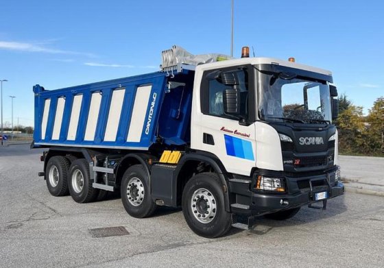 2022 Scania P500 XT 8X4 in Cuneo, Italy