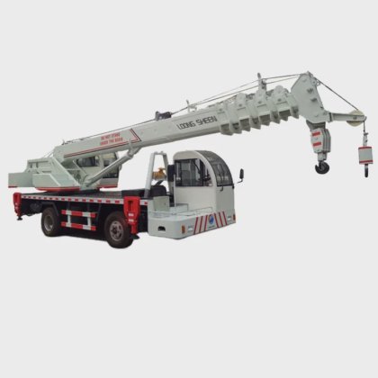 10 tons mobile telescopic boom truck mounted crane in Jining, China
