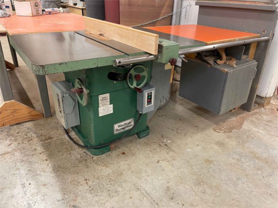 Wadkin Table Saw in Arlington, WA, USA
