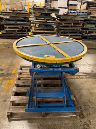 Bishamon "EZ Loader" Self-Leveling Pallet Carousel Positioner in Tiffin ...