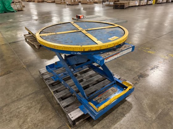 Bishamon "EZ Loader" Self-Leveling Pallet Carousel Positioner in Tiffin ...