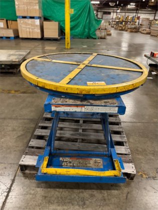 Bishamon "EZ Loader" Self-Leveling Pallet Carousel Positioner in Tiffin ...