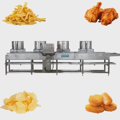 Automatic Air Blowing Cooling System for Fried Food Efficient Cooling ...