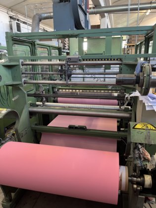 2002 Möller roll winding machine model TRW 1000 in Lugano, Ticino ...