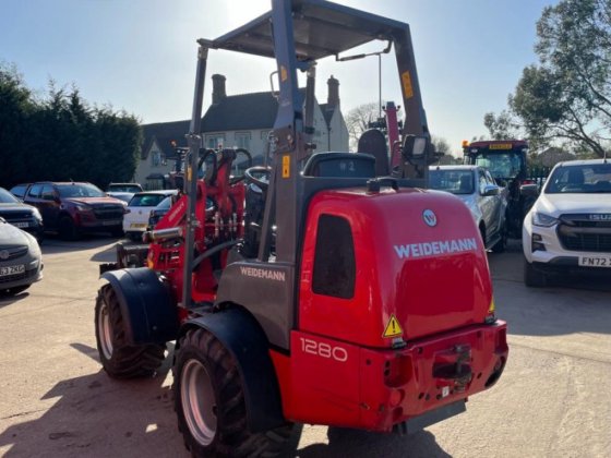 2020 Weidemann Hoftrac 1280 with weidemann headstock in Atherstone ...