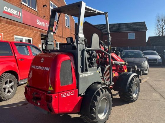2020 Weidemann Hoftrac 1280 with weidemann headstock in Atherstone ...