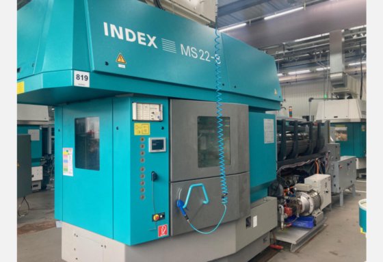 2013 AUTOMATIC MULTISPINDLE LATHE INDEX MS22C-8 in La Roche-sur-Foron ...