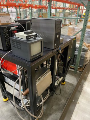 SPI REDPOWER Laser (MFG 2004) Custom Enclosure MISSING STAGE CONTROL ...