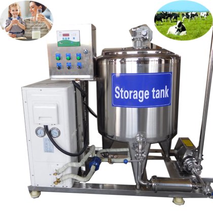 Refrigerated milk cooling tank commercial milk cooling tank in dairy ...