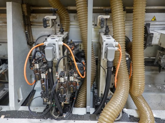 BIESSE - RBO - STREAM SB2 9.5Squaring/Edgebanding Line in Pollentia ...