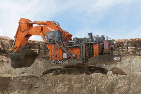 Hitachi EX8000-7 in Abu Dhabi, United Arab Emirates