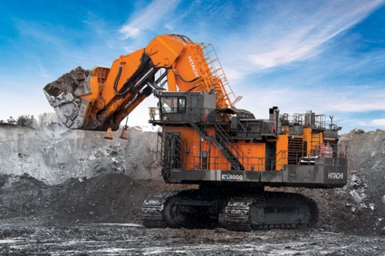 Hitachi EX8000E in Abu Dhabi, United Arab Emirates