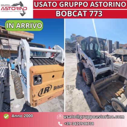 2000 Bobcat 773 skid steer loader in Sellia Marina, Calabria, Italy