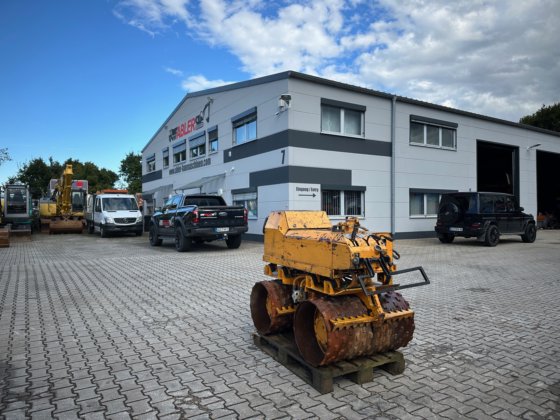 Rammax RW1403 trench roller in Aichach, Bavaria, Germany