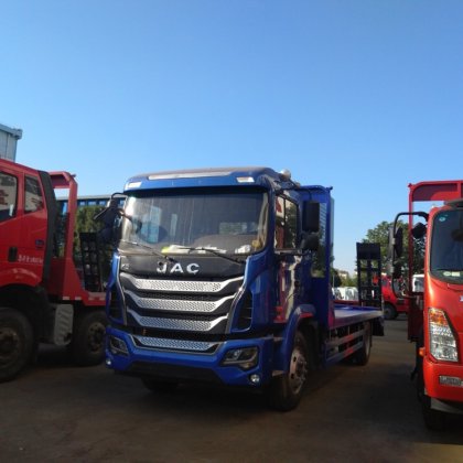 JAC 9ton Load Capacity Low Flatbed Truck Flatbed Cargo Truck in Hubei ...
