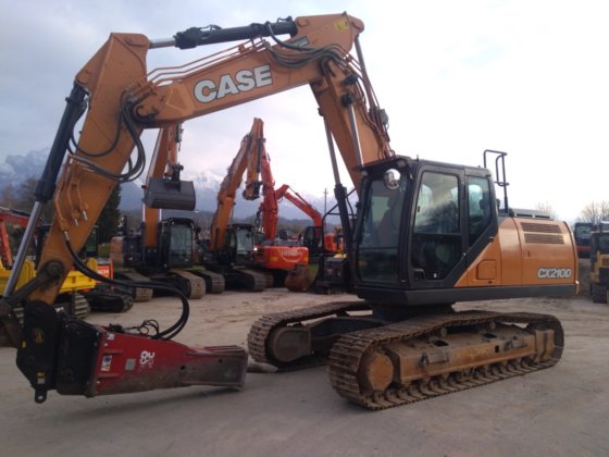 2018 CASE CX 210 D T in Belluno, Italy