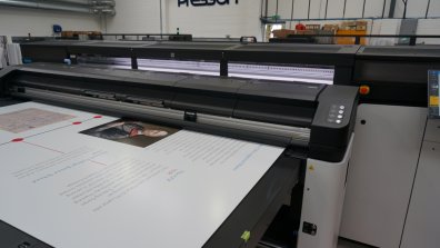 HP plotter, Latex R 2000 model in Roncade, Veneto, Italy