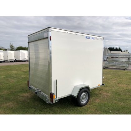 Blue Line Trailers 8'x5'x6' Single Axle Box Van Trailer Roller Shutter ...