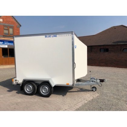 Blue Line Trailers 8'x5'x6' Tandem Axle Box Van Trailer Roller Shutter ...