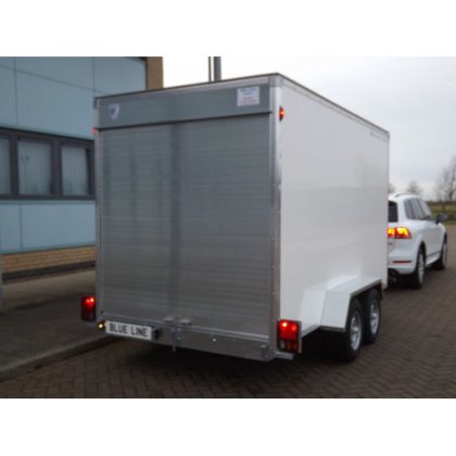Blue Line Trailers 12'x6'x6'6 Tandem Axle Box Van Trailer Roller ...