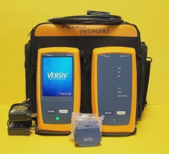 Fluke Networks DSX-5000 Versiv2 Cat6 LAN Cable Certifier Tester DSX ...