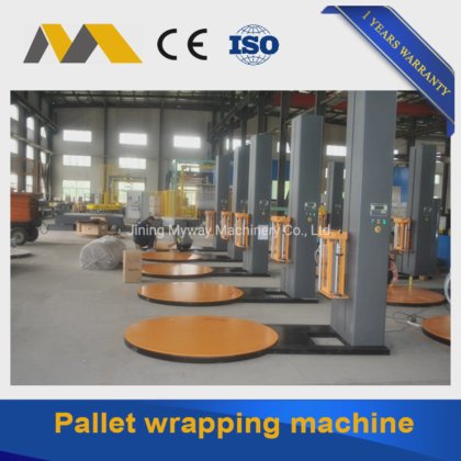 Newest Fully Automatic Pallet Wrapping Machine/Electric Industrial ...