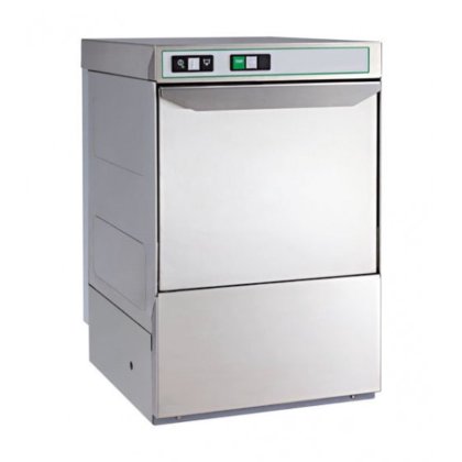 Single-phase electromechanical glass washer 35x35 cm square basket 2.9 ...