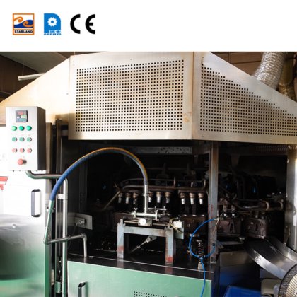 28 Baking Plates Wafer Cone Manufacturing System Automatic Operation in ...