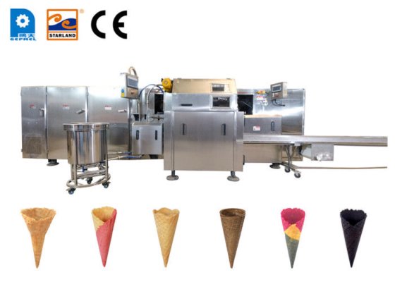 Automatic Ice Cream Cone Production Line With Horizontal Rolling System ...