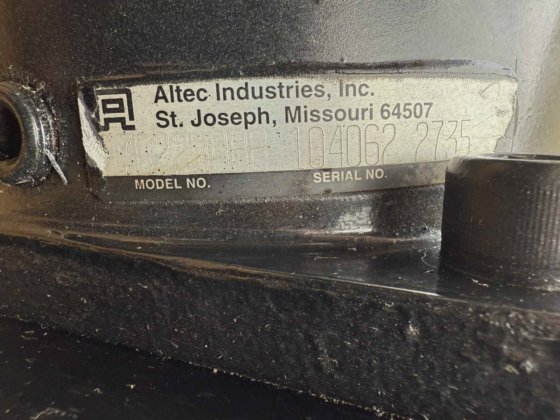 Altec Rotational Worm Gear Box Gearbox Assembly 970229088 in York, SC, USA