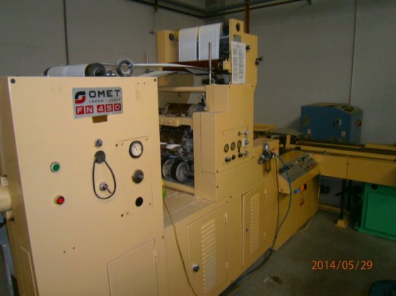 1987 OMET FN 450 , napkin machine in Běleč nad Orlicí, Hradec Králové ...