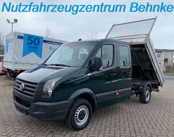 2015 Volkswagen Crafter 35 L2 DoKa tipper/ AHK 3.5t in Achim, Germany