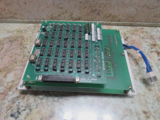 MITSUBISHI KEYBOARD CONTROLLER 76543210 HC74202M JX331B231C CNC OKUMA ...