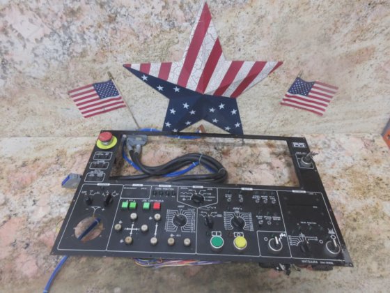 MATSUURA MC-800VDC CNC VERTICAL MILL MAIN OPERATOR CONTROL PANEL EN4 ...