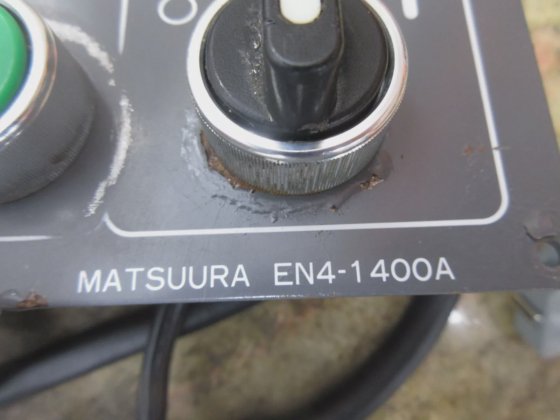 1992 MATSUURA MC-800VF CNC MILL CONTROL PANEL OPERATOR BOARD EN4-1400A ...