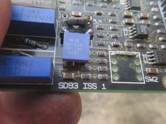 1995 CINCINNATI ARROW 500 ERE CNC MILL CONTROL TECHNIQUES SD93 ISS 1 ...