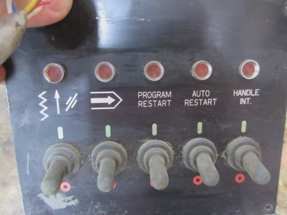 1989 OKK PCV-50 CNC VERTICAL MILL OPERATOR CONTROL PANEL PROGRAM ...