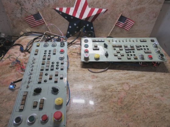 OKUMA GP-34N CNC GRINER MAIN OPERATOR CONTROL PANEL E5407-019-757-2 ...