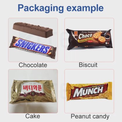 50%off Automatic Pillow Type Flow Wrapper Peanut Brittle Sesame Candy ...