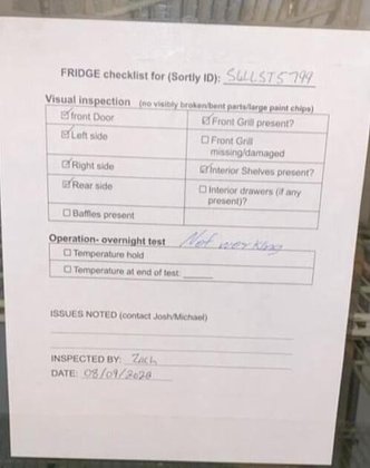 Baxter Scientific Cryo-Fridge in Shippensburg, PA, USA