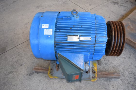 100hp tefc electric motor, 100 hp 1800rpm 460 volt reliance motor ...