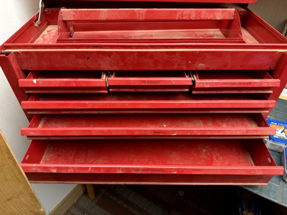 Stack-on 6-drawer tool box in Oklahoma City, OK, USA