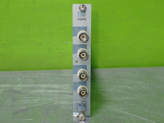 LMS INSTRUMENTS PQFA: FOUR CHANNEL PROGRAMMABLE QUAD FLOATING AMPLIFIER ...