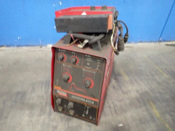 LINCOLN ELECTRIC MULTI-PROCESS WELDER WITH STT-10 WIRD DRIVE CONTROL in ...