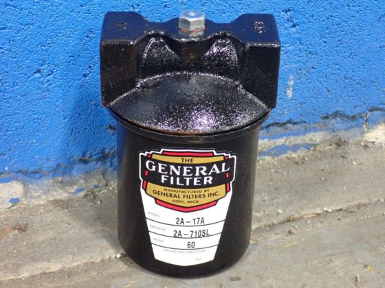 GENERAL FILTERS INC. FILTER in Watertown, WI, USA