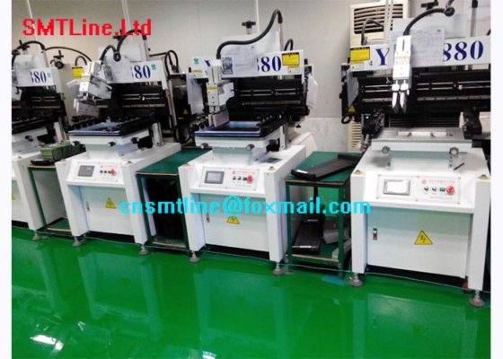 Semi Auto Pcb Printing Solder Paste Screen Printer PCB Size 300 400MM ...